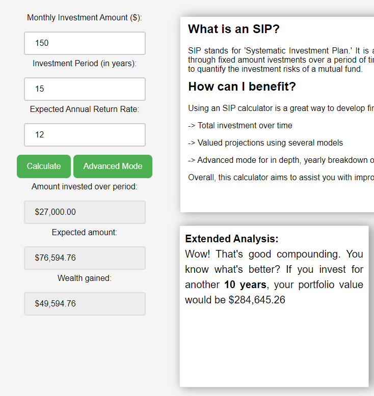 GitHub - deep-patel21/Systematic-Investment-Planning: Web project featuring an interactive and ...