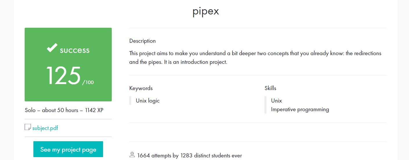 GitHub - arinakopernik/pipex