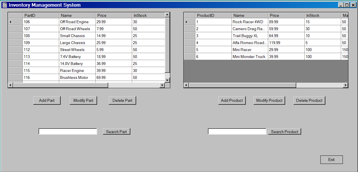 GitHub - Christian-Gibson/Inventory-System-CS