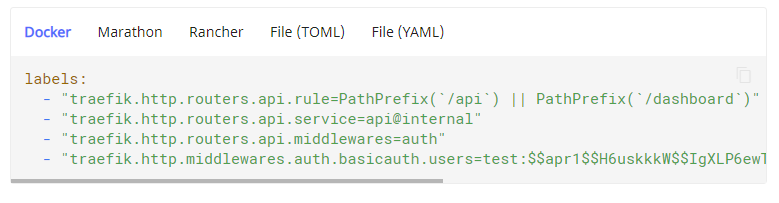 Dashboard Still Visible When Using Basicauth Docs Configuration · Issue 5561 · Traefiktraefik