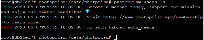 🐛 [Photoprism] Cannot add user in Photoprism Preview-6 · Issue #798 · alexbelgium/hassio-addons ...