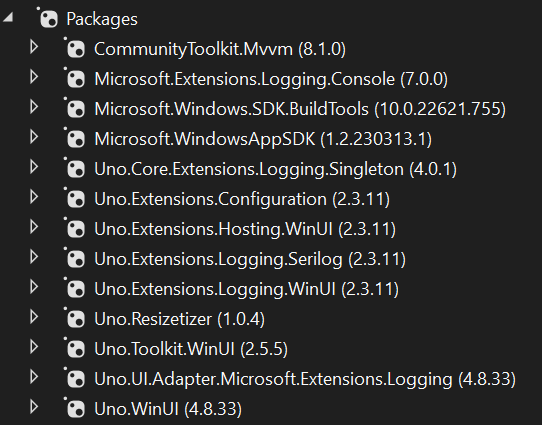 New project fails to compile with error: 'IHostBuilder' does not contain a definition for ...