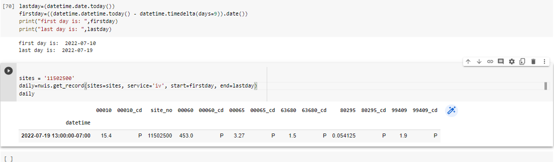 nwis retrieval only pulling todays date · Issue #49 · DOI-USGS ...