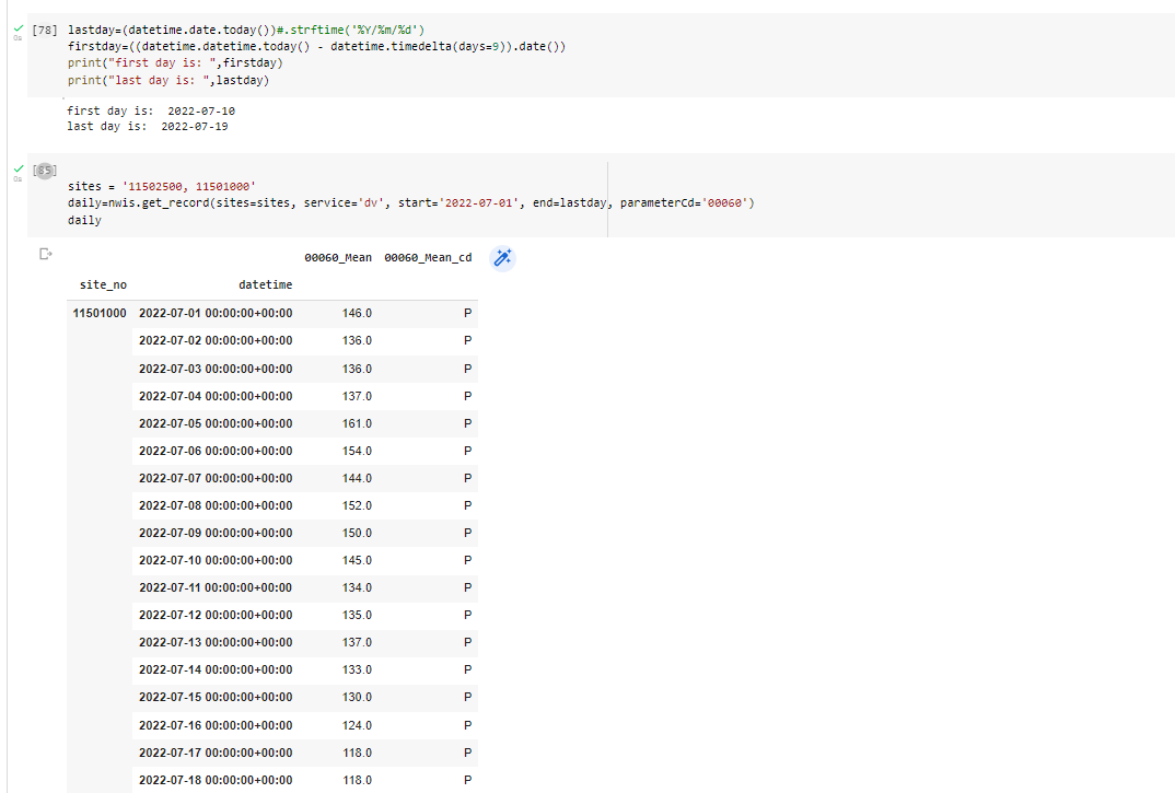 nwis retrieval only pulling todays date · Issue #49 · DOI-USGS ...