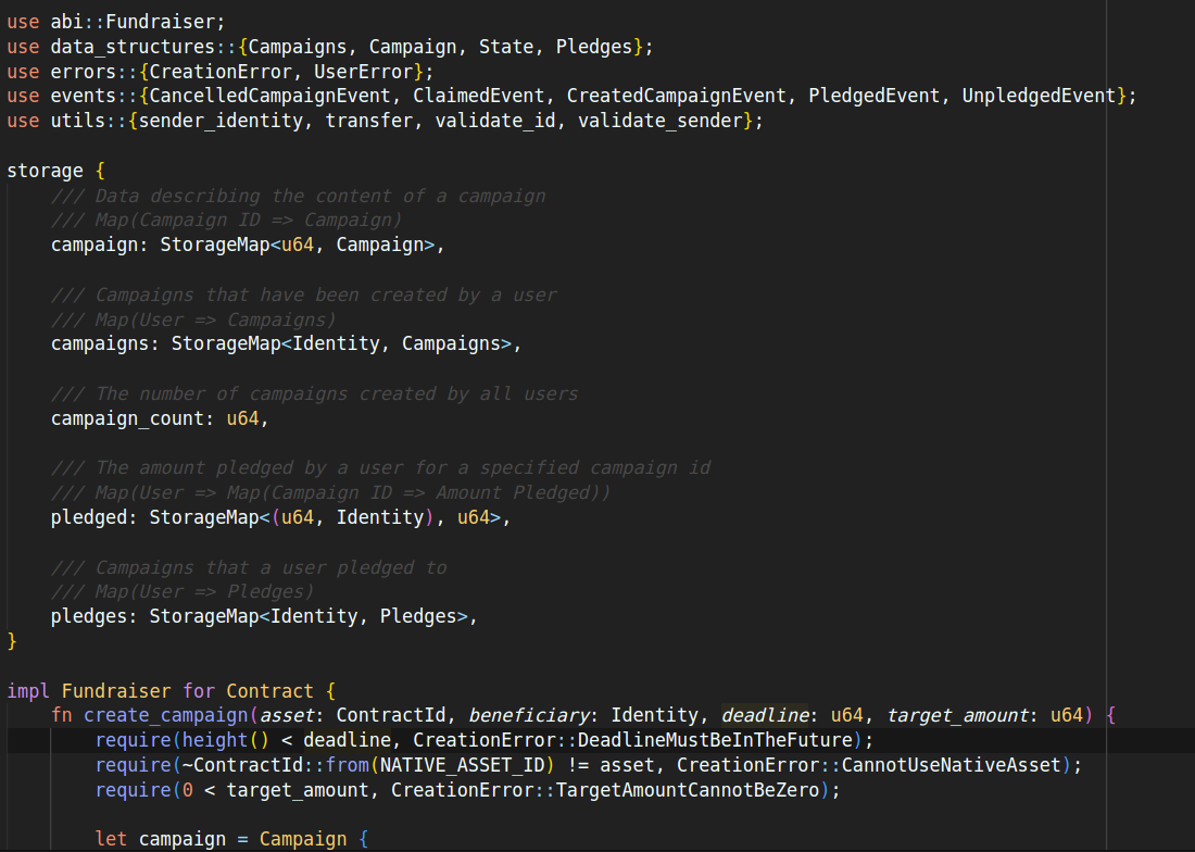 Custom Types Should Be Highlighted Similar To Primitive Types E G `u64` · Issue 59 · Fuellabs