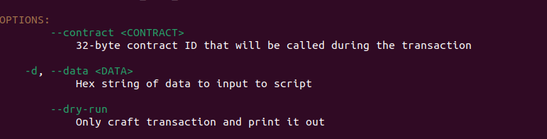 Help Message For `forc Run Help` Subcommand ` Dry Run` Is Insufficient · Issue 3229