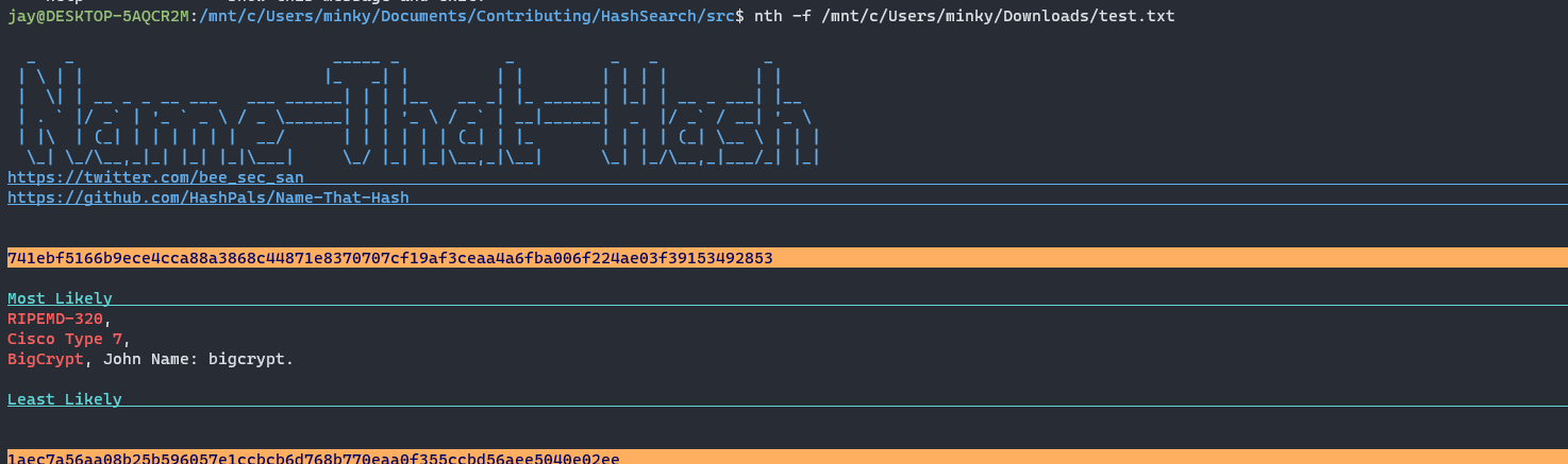 todo 0.1.0 · Issue #1 · bee-san/Name-That-Hash · GitHub