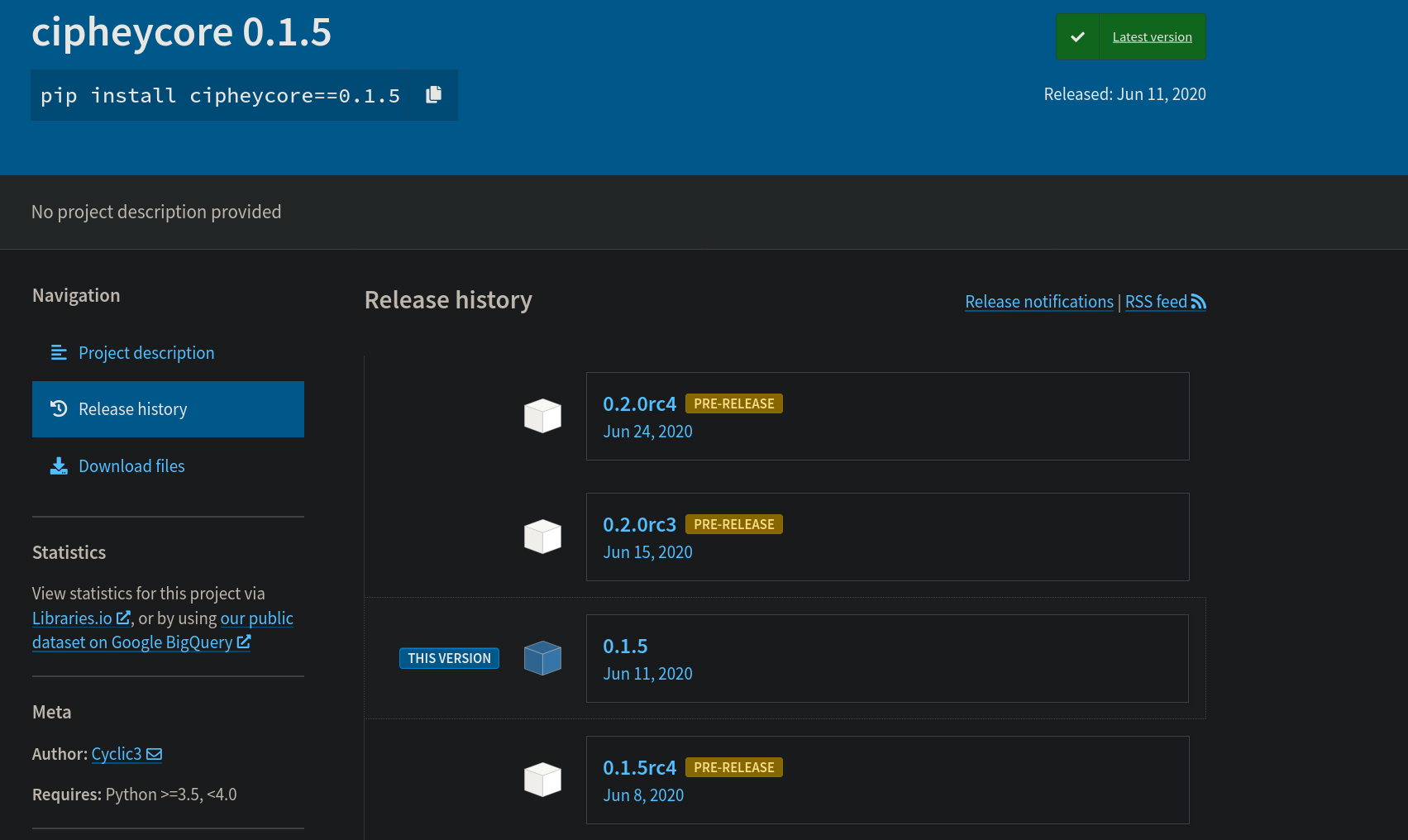 Please provide more information on how to install Ciphey · Issue #145 · bee-san/Ciphey · GitHub