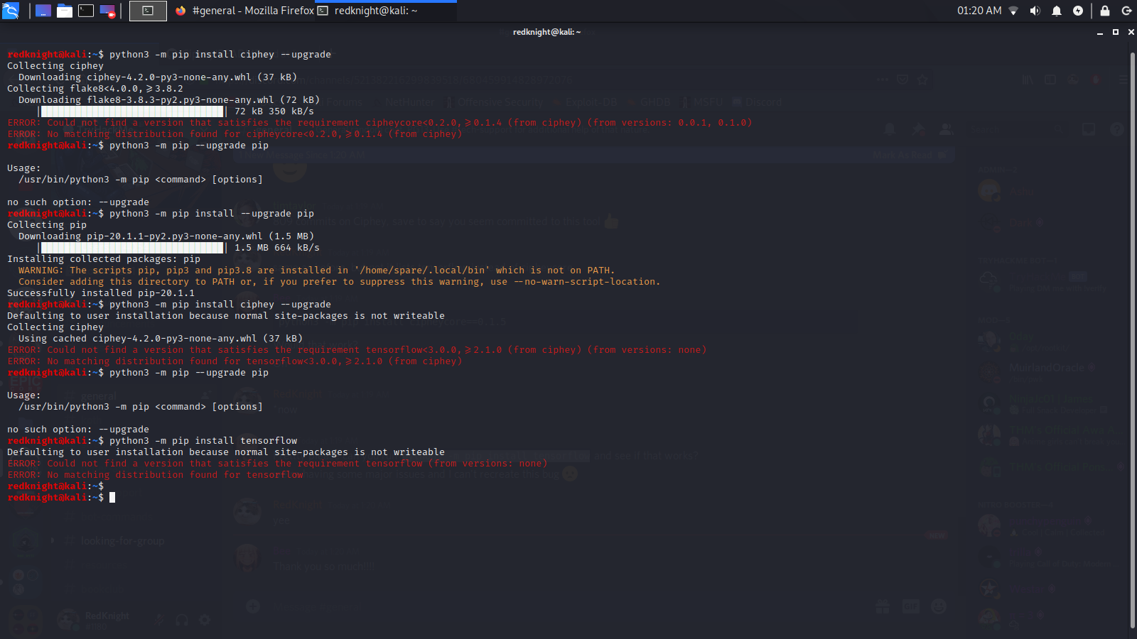 Please provide more information on how to install Ciphey · Issue #145 · bee-san/Ciphey · GitHub