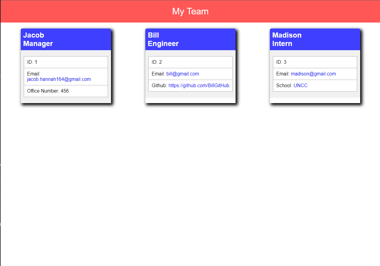 GitHub - Pickaxe9999/Team-Profile-Generator
