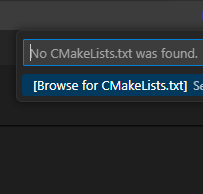 Plugin keeps telling me "No CMakelists.txt was found" when opening other types of projects ...