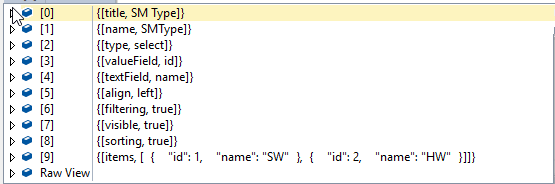 Select box not showing value when inserted · Issue #821 · tabalinas/jsgrid · GitHub