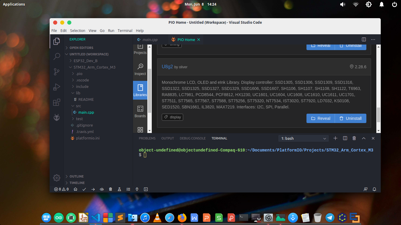 Unable to update or install u8g2 library version 2.27.3 · Issue #1473 ...