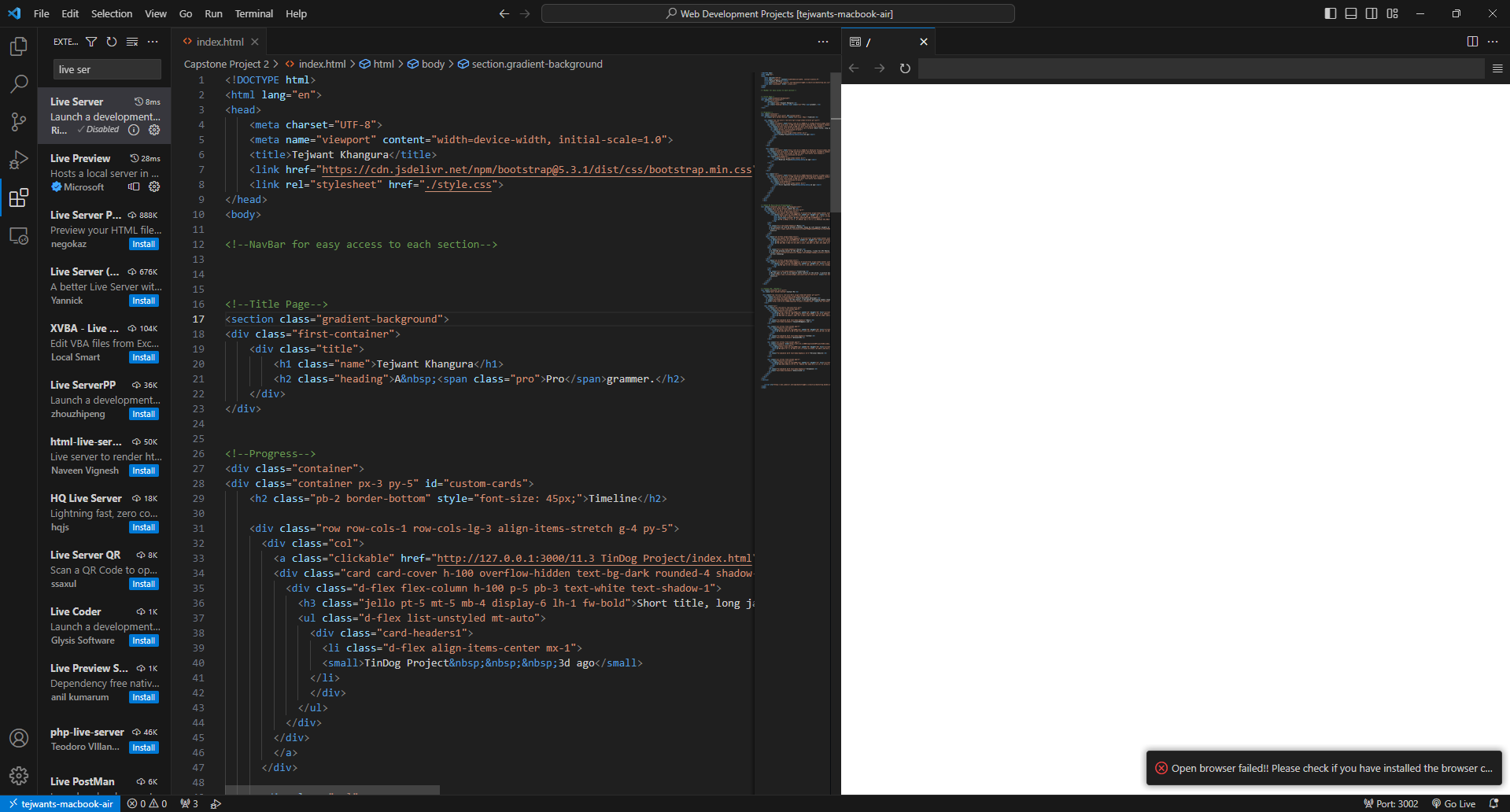Live Preview and Open in Default Browser Not Working · Issue #786 · asciidoctor/asciidoctor ...