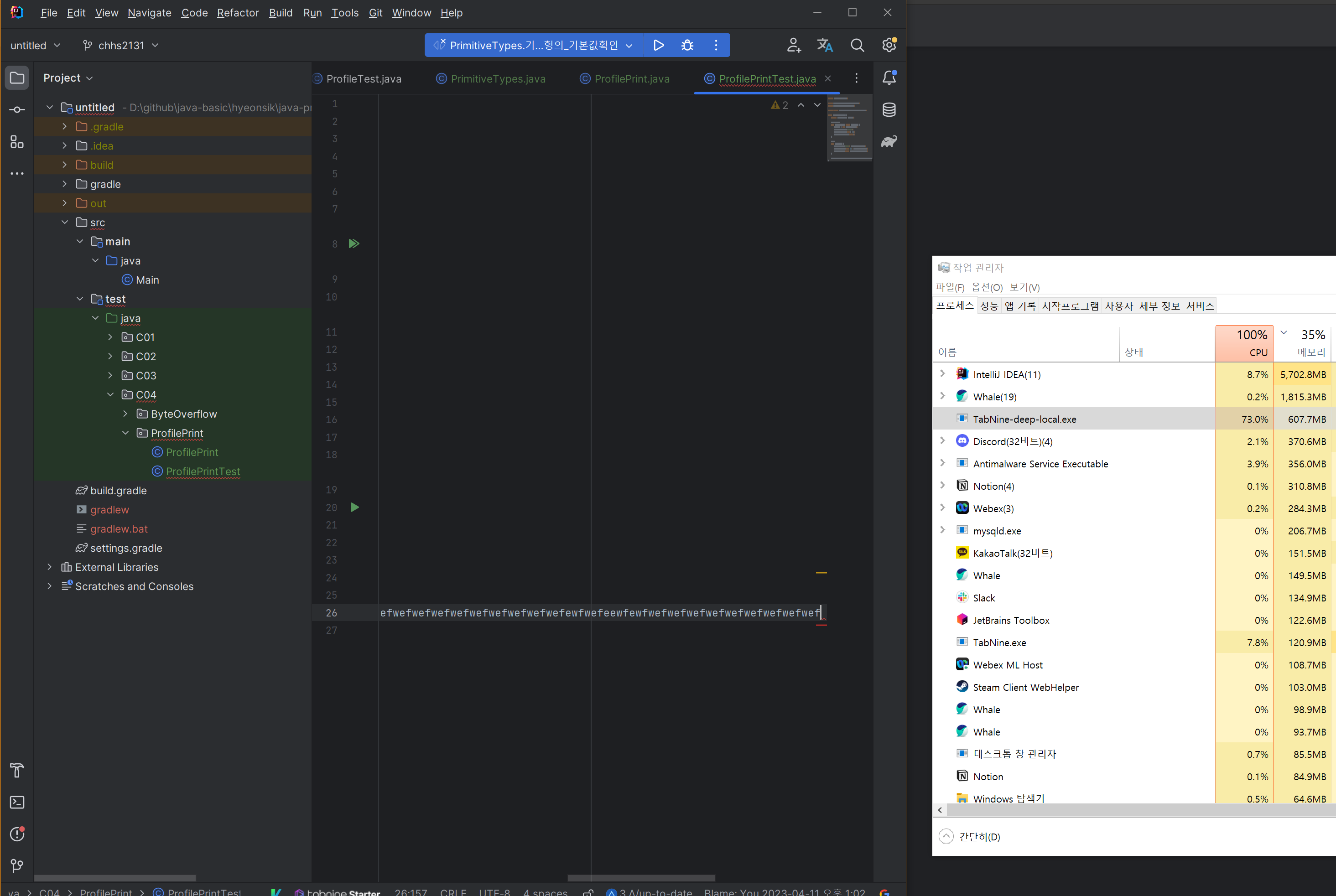 Tabnine has a high CPU usage. (after edit big-file) · Issue #598 · codota/TabNine · GitHub