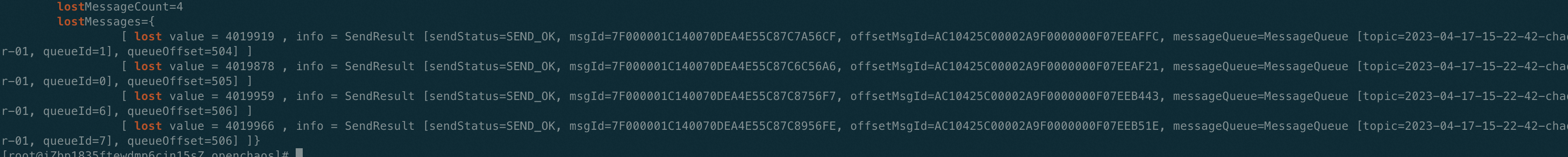 CQ building exceeds confirmOffset when node restarts to recover in ha ...