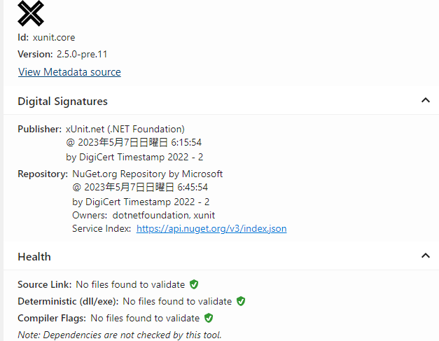 Certificate Error Occurred When Opening V250 Nuget Package With Nugetpackageexplorer · Issue