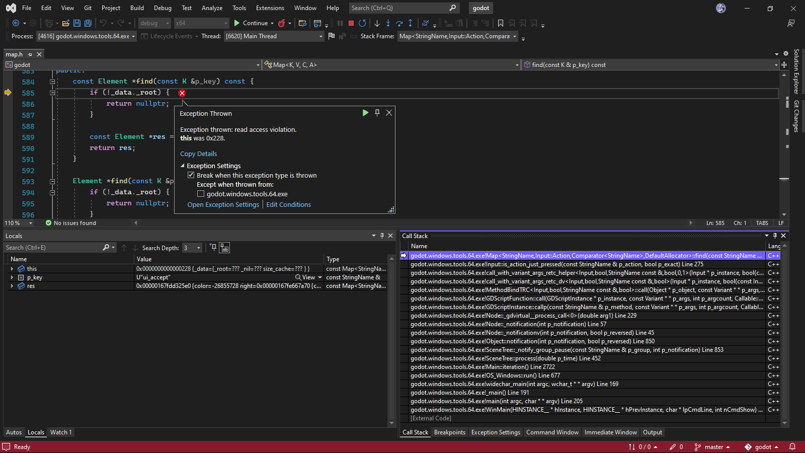 `Tween` crashes game if used in `_*process` `_*input` callbacks · Issue #59997 · godotengine ...
