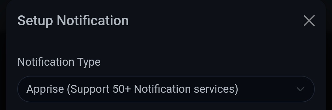 remove or rename "Apprise Notifications" on Apprise Notifications ...