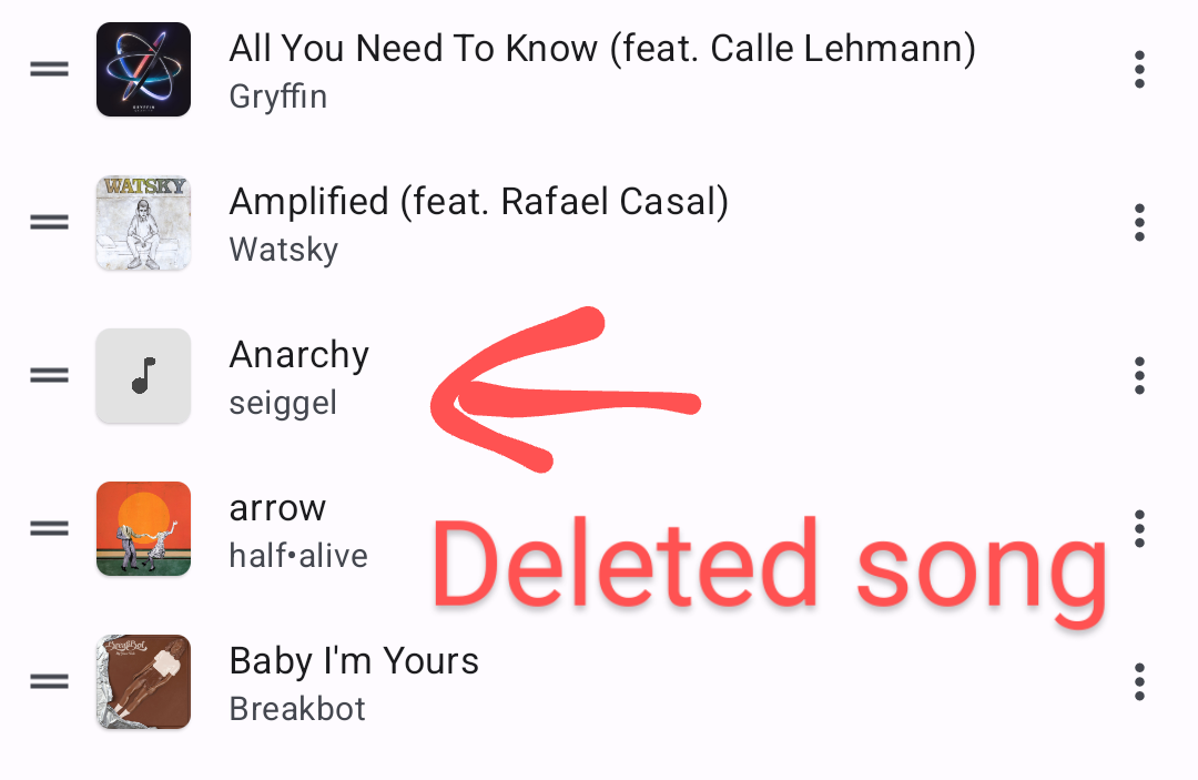Deleted songs should automatically be removed from playlists · Issue #1368 · RetroMusicPlayer ...