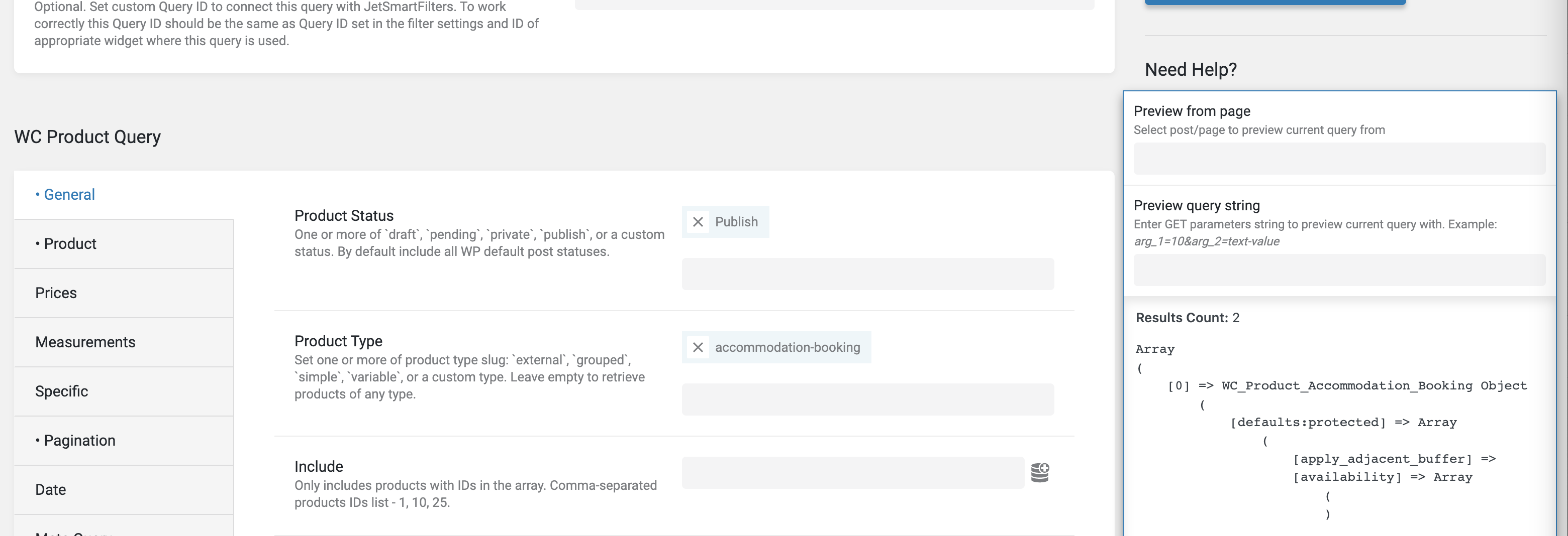 Jetengine Query Builder Wc Products Query Built Before `producttypeselector` Impacting
