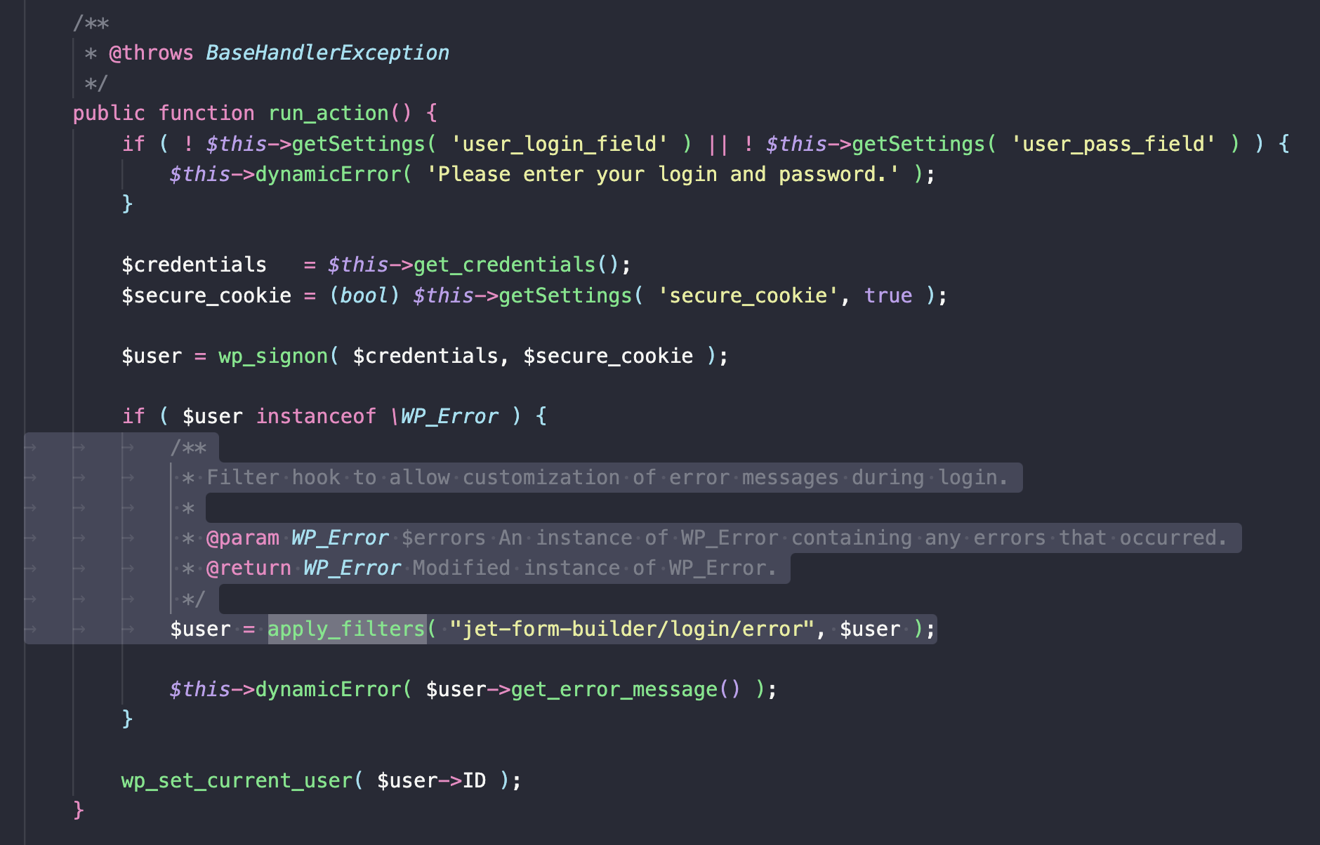 Login forgotten password message isn't customizable · Issue #267 · Crocoblock/jetformbuilder ...