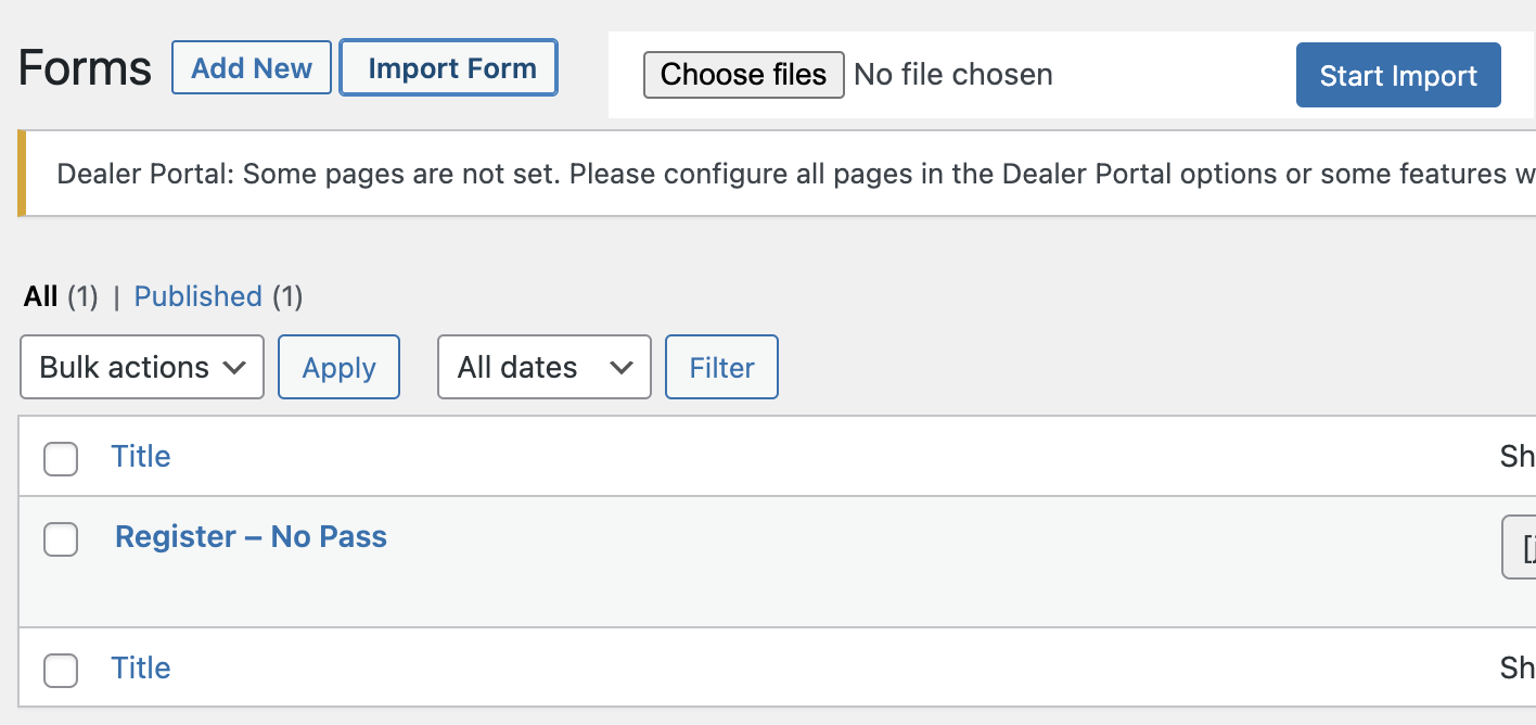 Import Forms - Allows Multiple Forms To Be Selected But Only Imports One · Issue #282 ...