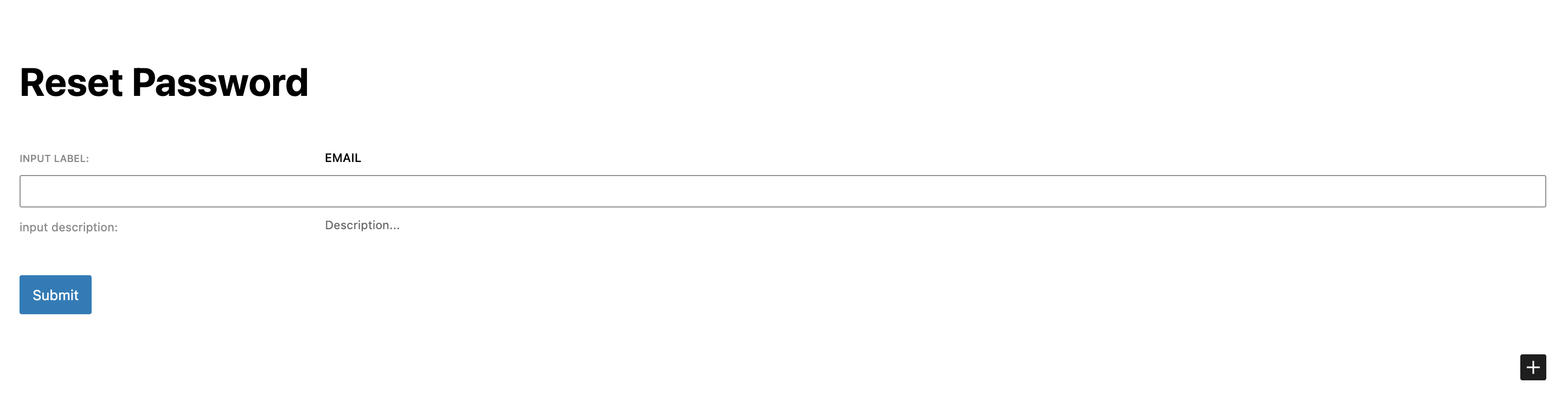 Standalone Reset Password - Confusing Setup · Issue #284 · Crocoblock/jetformbuilder · GitHub