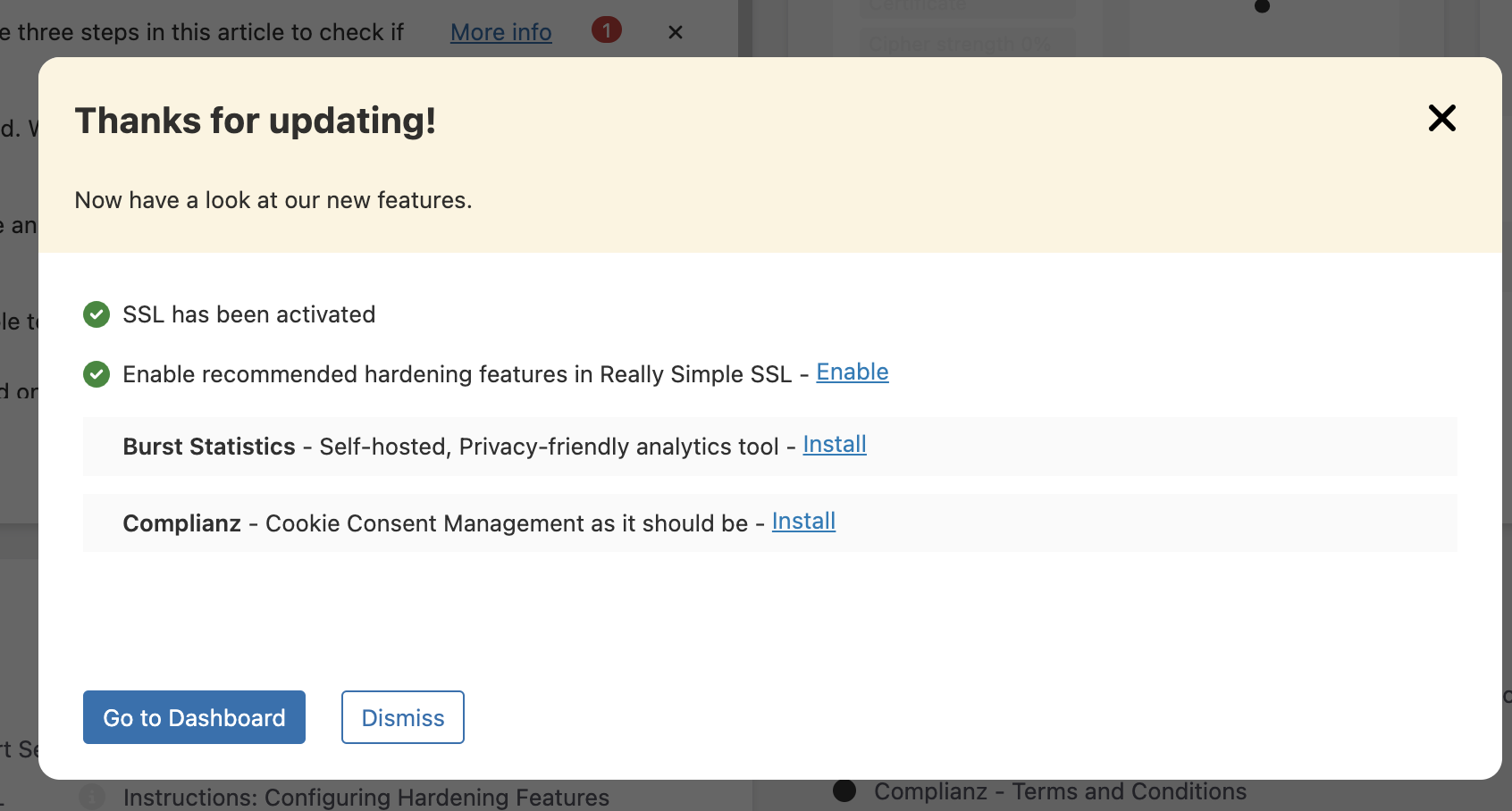 setup wizard reverts enable security hardening back to enable · Issue #600 · Really-Simple ...