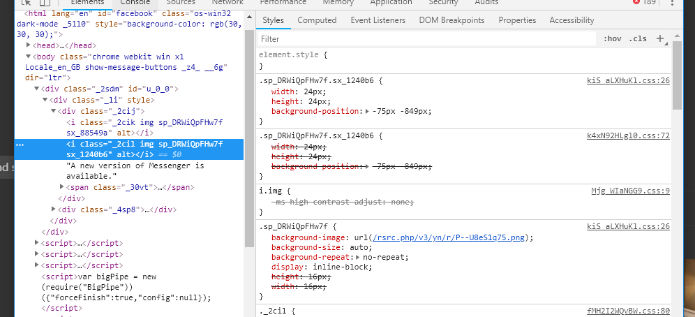 dark mode - a new version is available - icon · Issue #835 · sindresorhus/caprine · GitHub