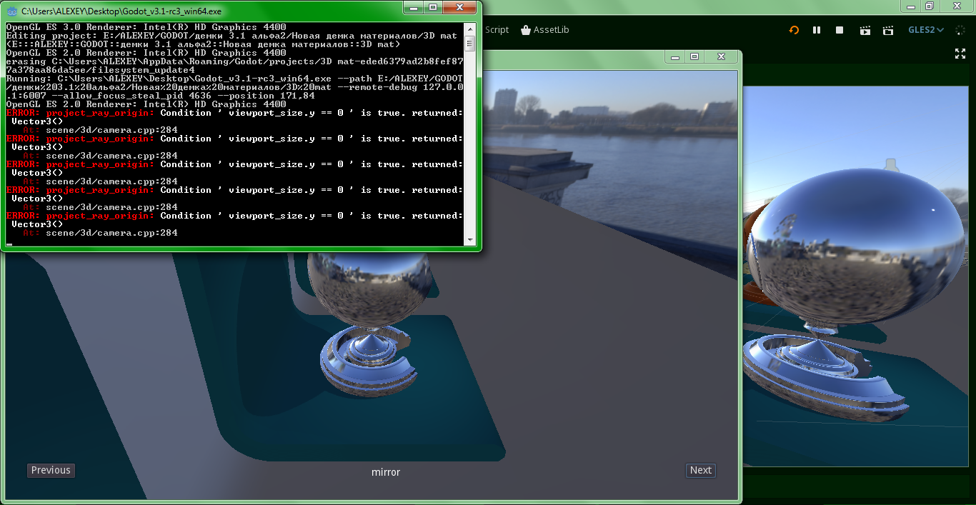 Regression of GLES2 materials in RC1 3.1. · Issue #26860 · godotengine/godot · GitHub