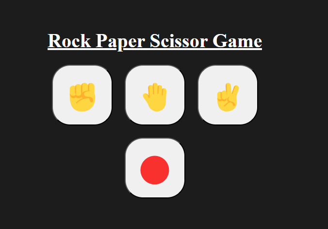 [New game]: Rock paper Scissors · Issue #417 · kunjgit/GameZone · GitHub