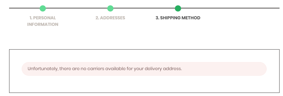 Conflicting Free Shipping Discounts Causing No Carriers Available For Your Delivery Address At 