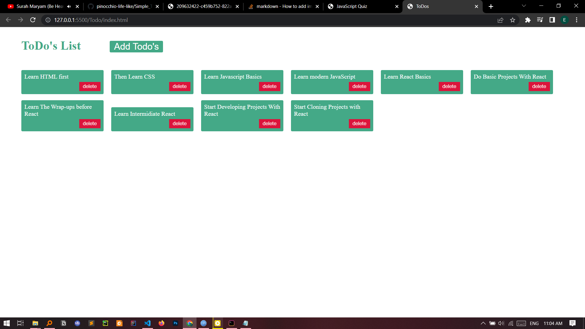GitHub - pinocchio-life-like/Simple_Todo