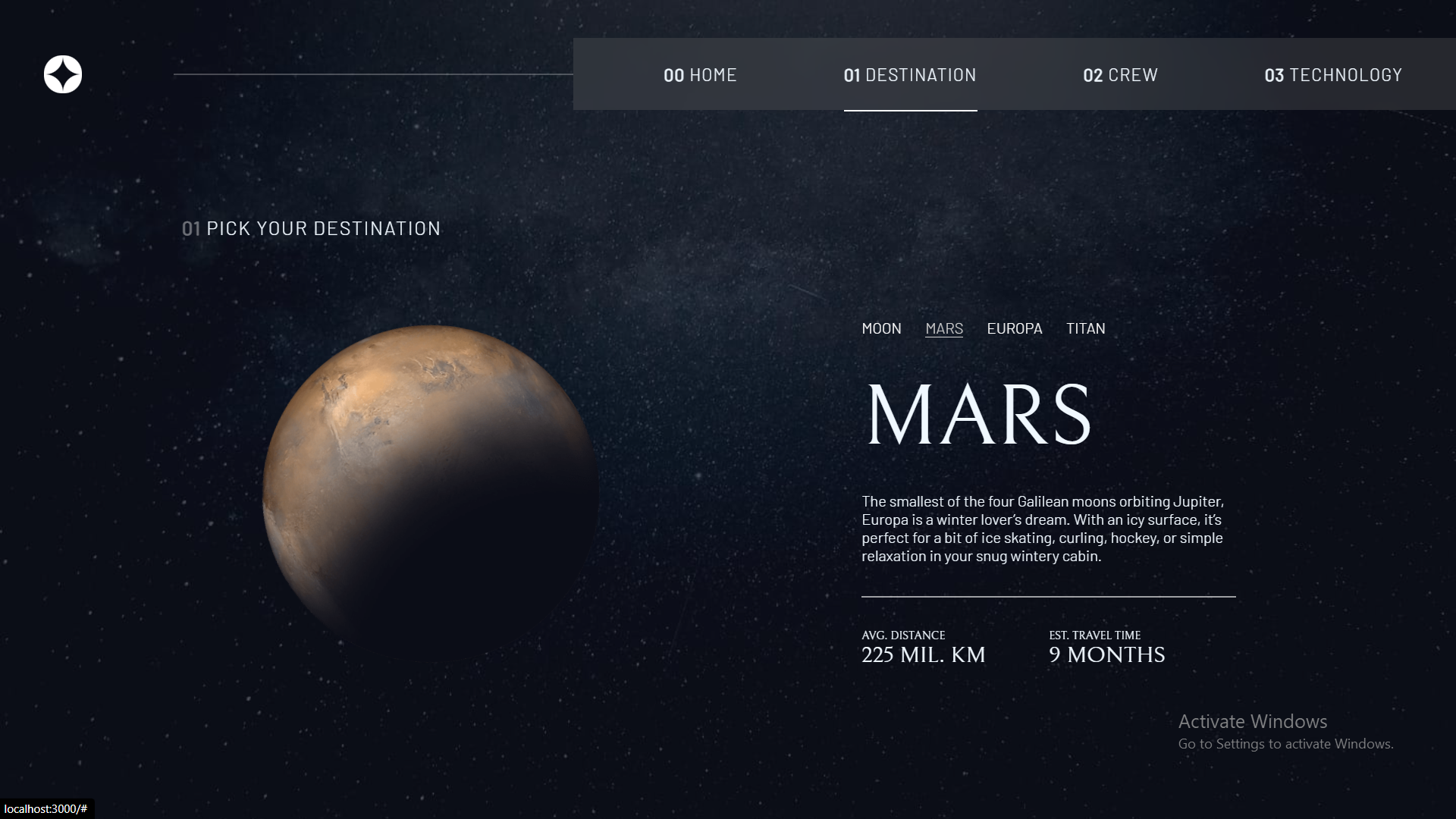 GitHub - pinocchio-life-like/space_tourism_website