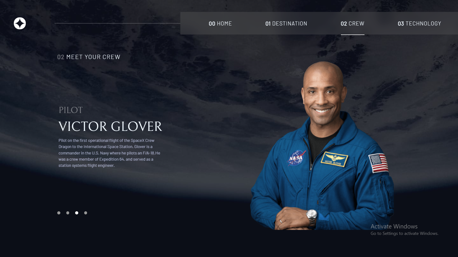 GitHub - pinocchio-life-like/space_tourism_website