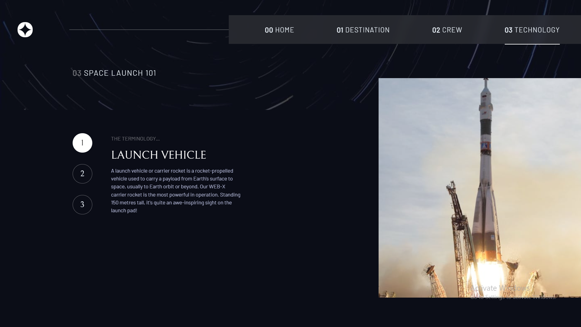 GitHub - pinocchio-life-like/space_tourism_website