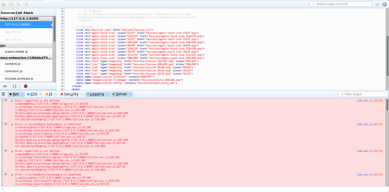 Icons not displaying on Firefox · Issue #436 · kiswa/TaskBoard · GitHub