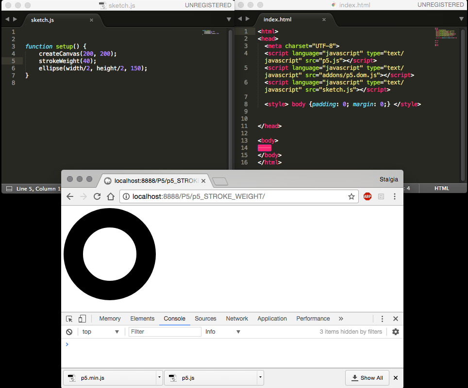 TypeError: strokeWeight is not a function · Issue #1989 · processing/p5.js · GitHub