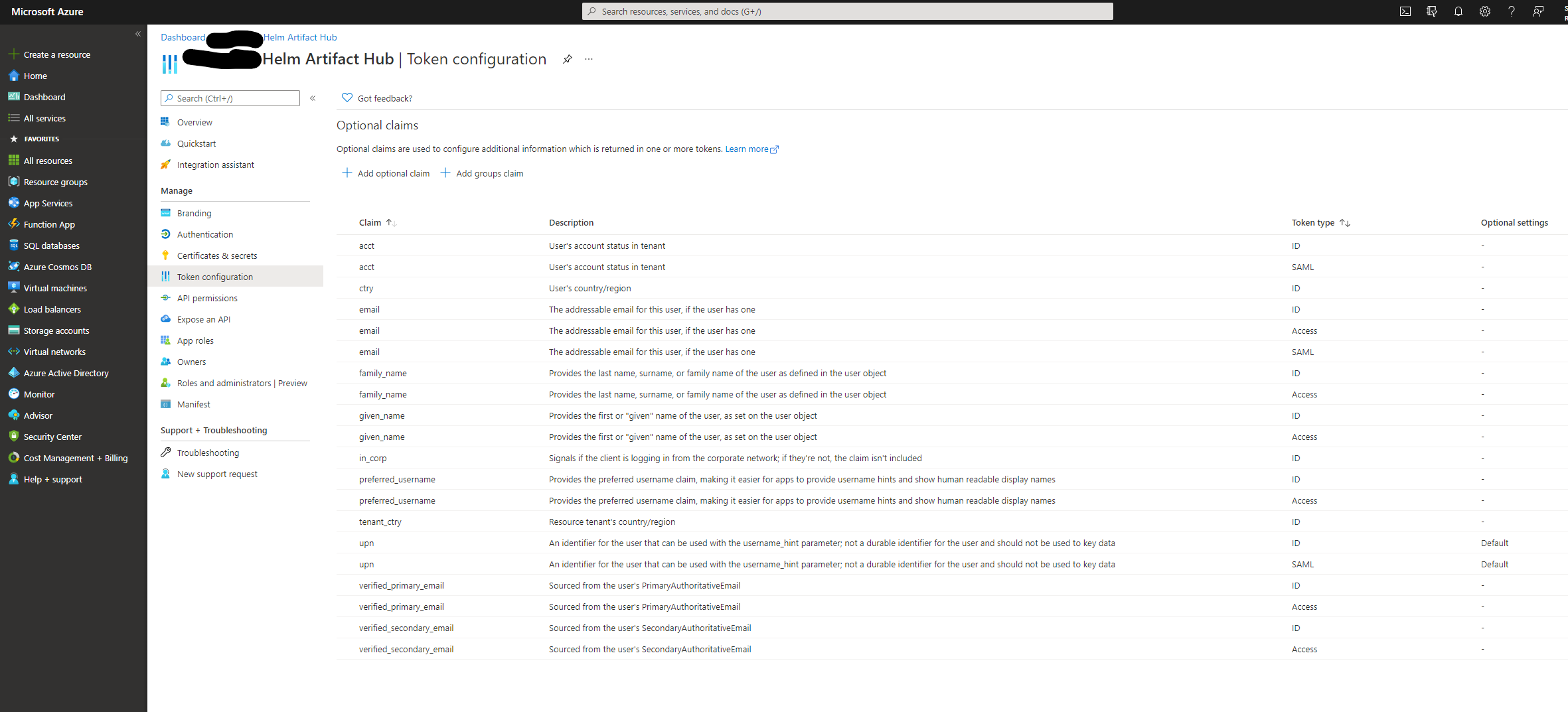 OpenID OAuth not working on Azure AAD · Issue #1527 · artifacthub/hub ...