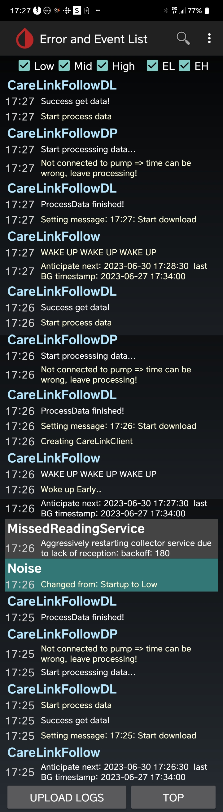 Carelink still not working, update done. · NightscoutFoundation xDrip · Discussion #2916 · GitHub