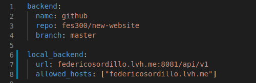 Custom Domains For Local Backend · Issue 3782 · Decaporg Decap Cms · Github