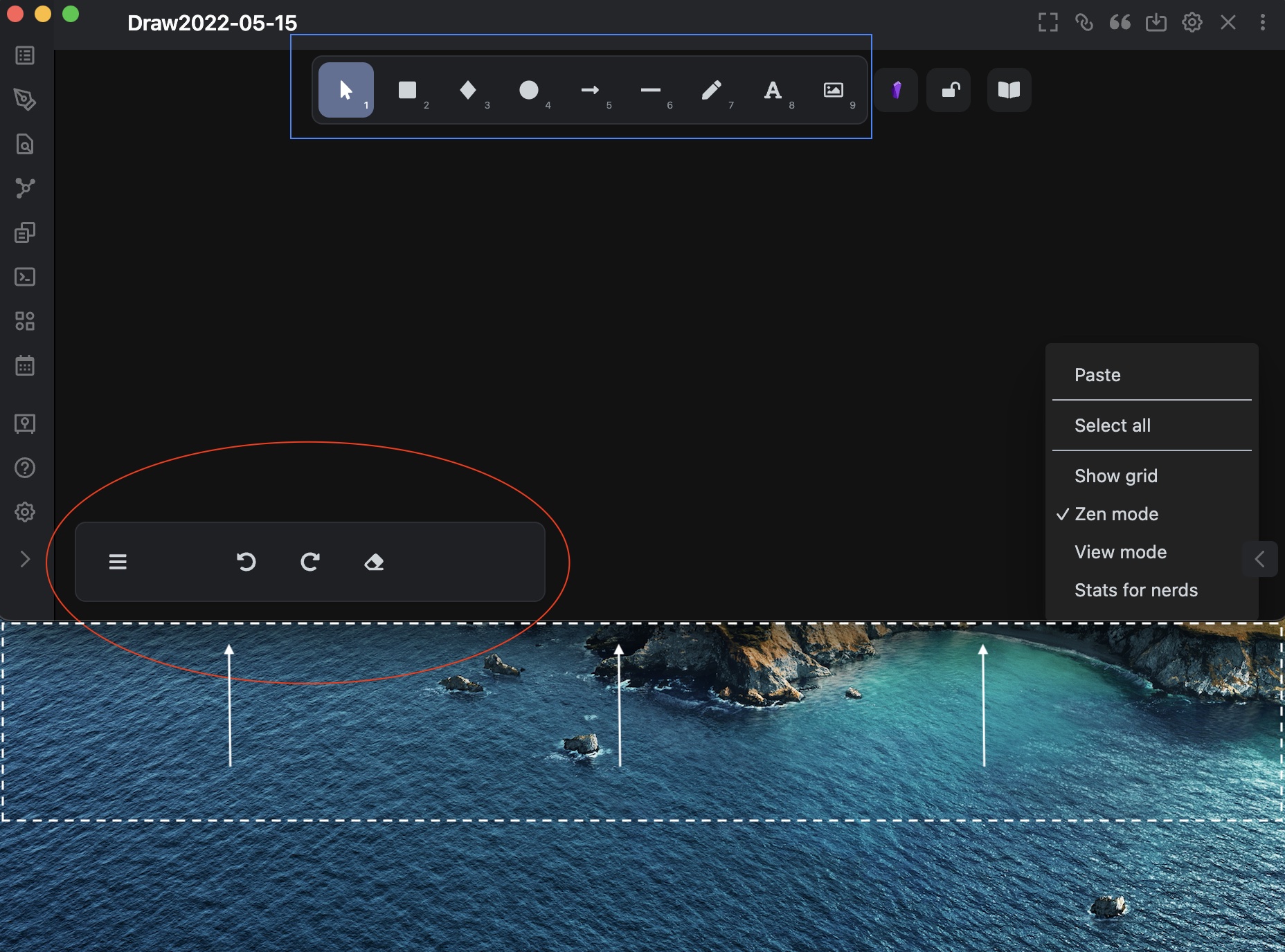 Zen mode in small window issue · Issue #623 · zsviczian/obsidian-excalidraw-plugin · GitHub