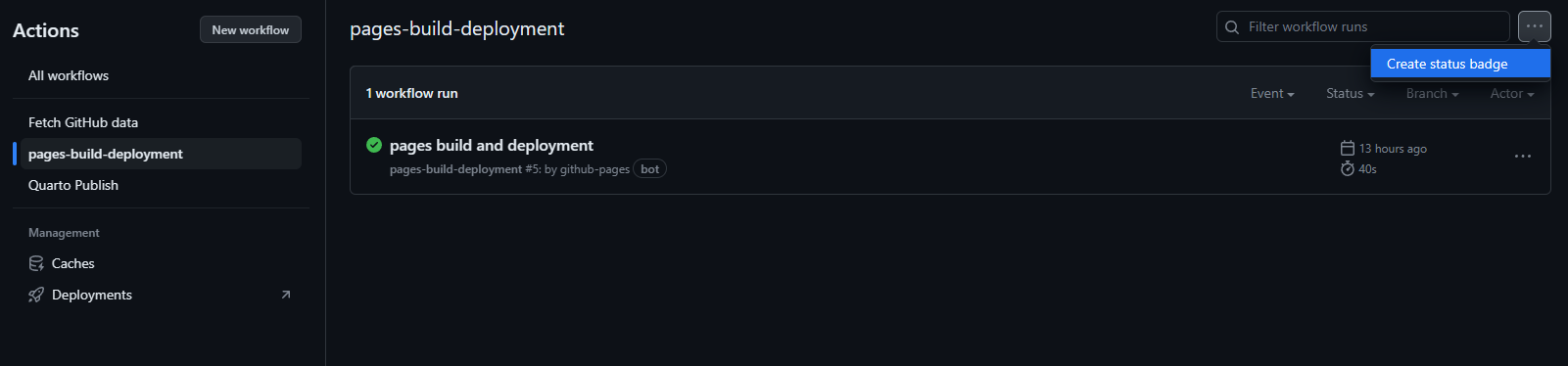 How To Disable Pages Build Deployment Workflow · Quarto Dev Quarto Cli · Discussion 5810 · Github 9309