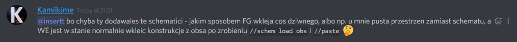 Błąd z wklejaniem schematu · Issue #852 · FunnyGuilds/FunnyGuilds · GitHub