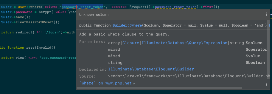 Completions not working · Issue #484 · laravel-idea/plugin · GitHub