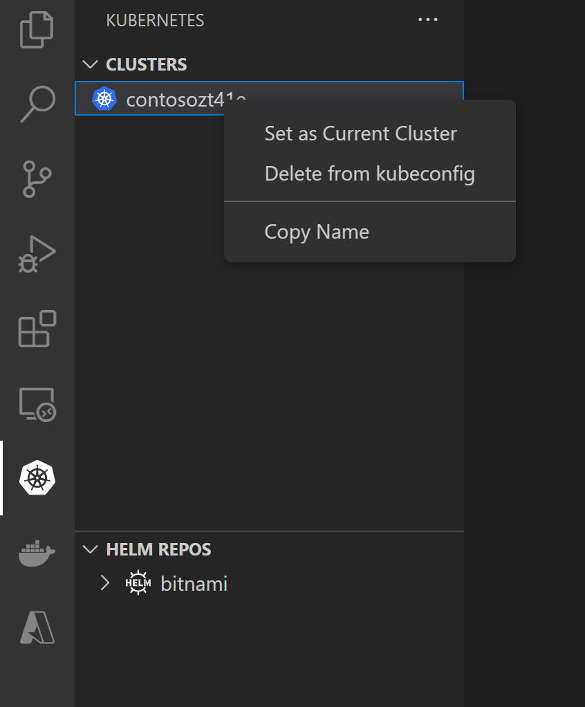 Failed to perform action on the cluster using the current kubeconfig · Issue #101 · Azure/Bridge ...