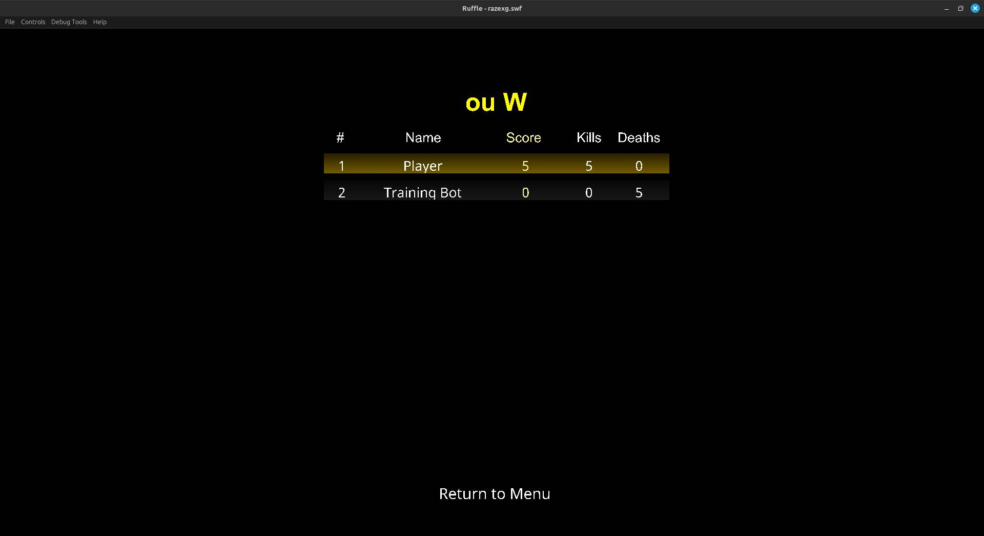 Raze - graphics and text issues · Issue #13654 · ruffle-rs/ruffle · GitHub