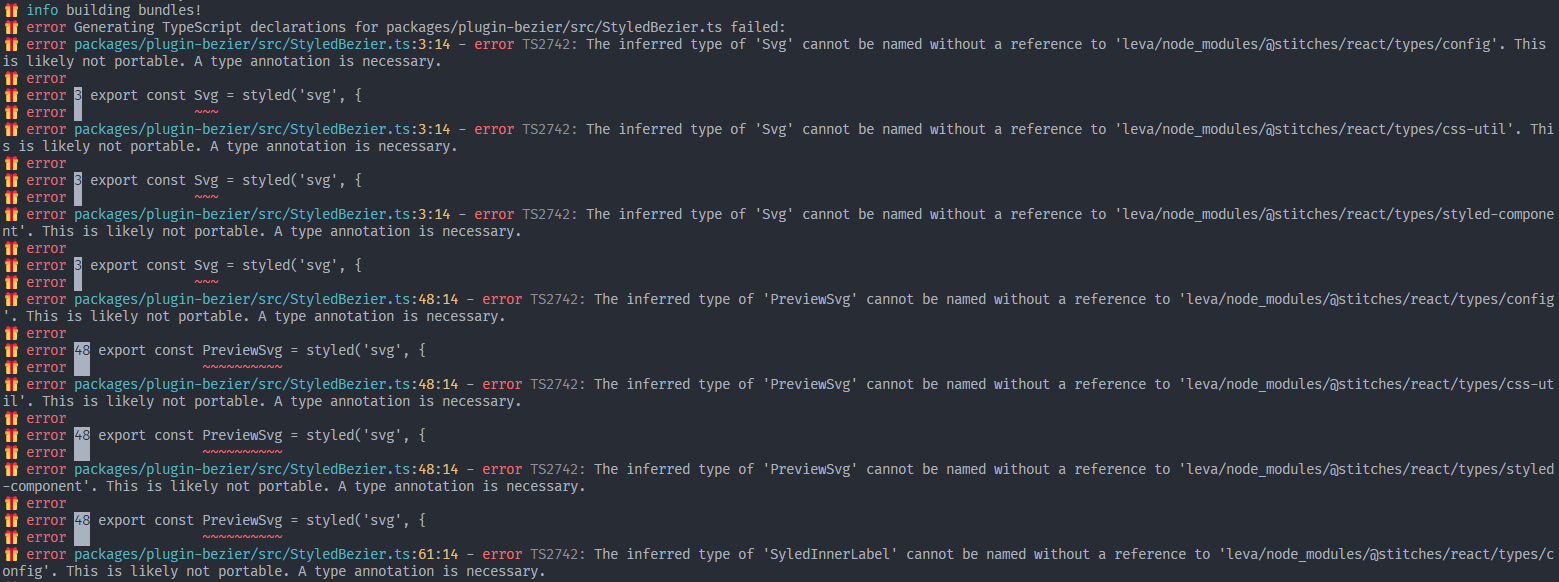 update @stitches version · Issue #332 · pmndrs/leva · GitHub
