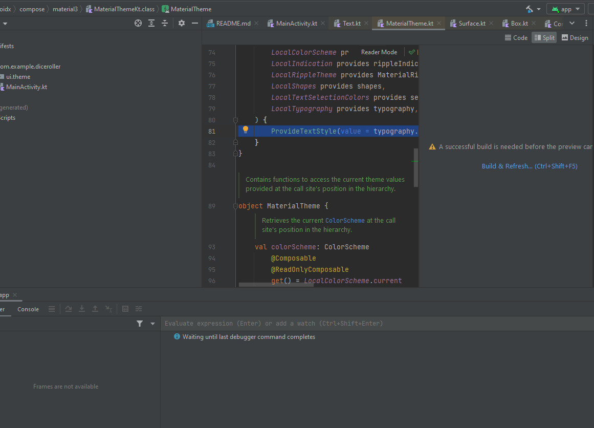 Use the debugger in Android Studio: Android Basics with Compose · Issue #91 · google-developer ...